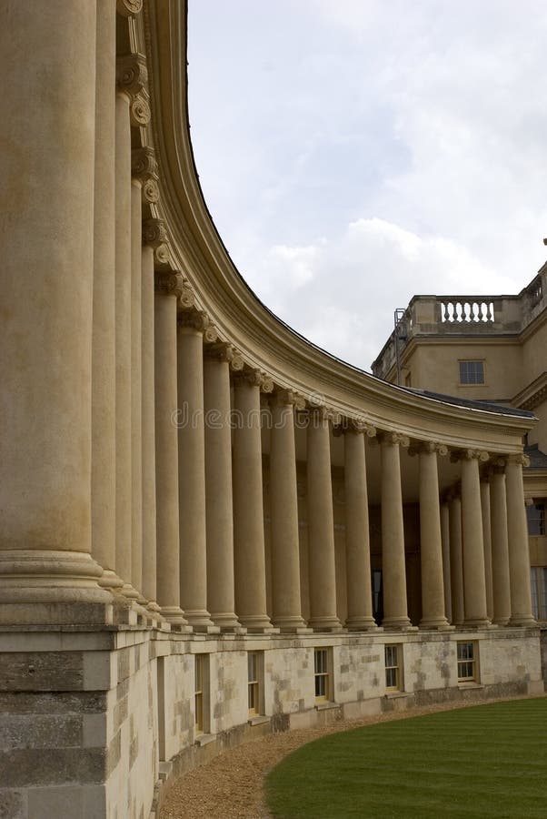 Row of Columns stock photo. Image of patterns, column, symetric - 781698