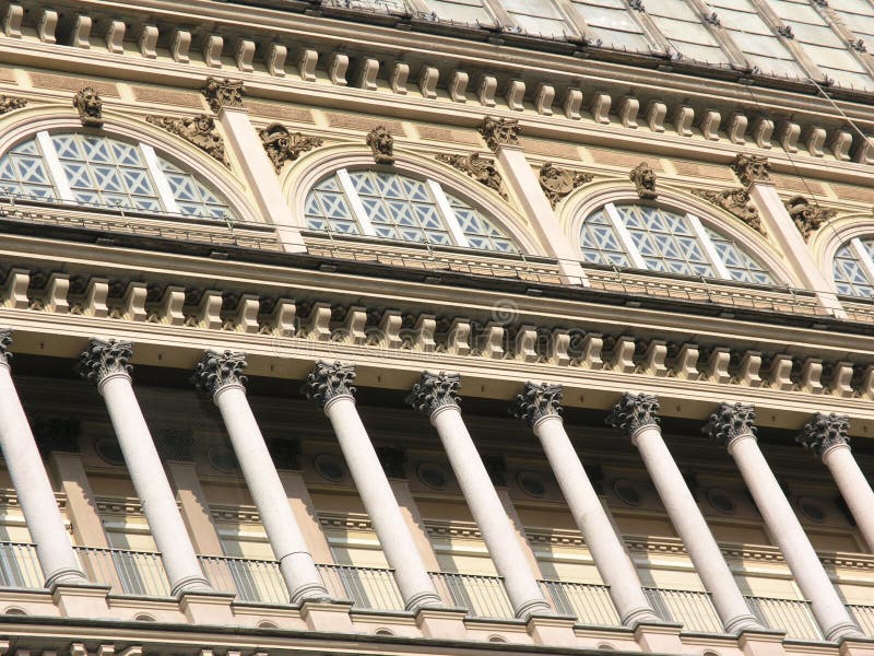 Row of Columns stock photo. Image of city, order, architecture - 78998