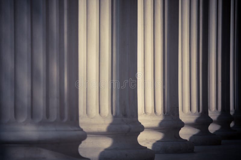 Row of columns stock photo. Image of roman, column, building - 140272072