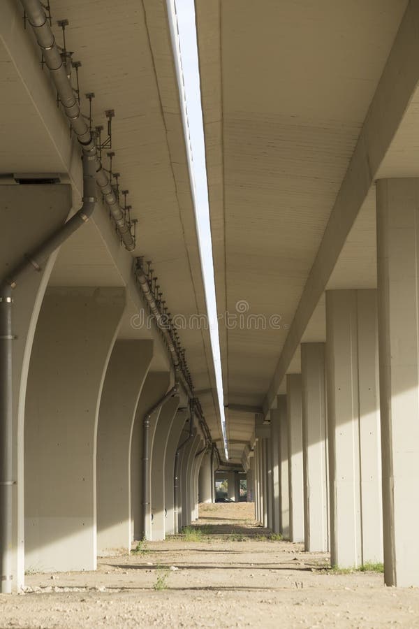 Overpass stock image. Image of concrete, building, downtown - 147418845