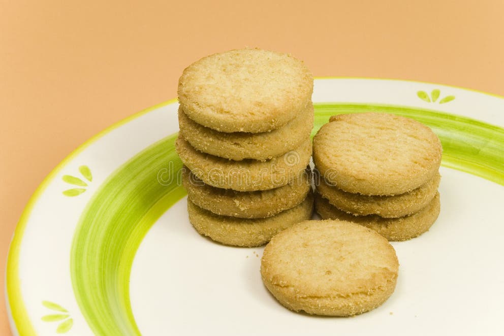 Row of cookies stock image. Image of painted, piece, oven - 3336759