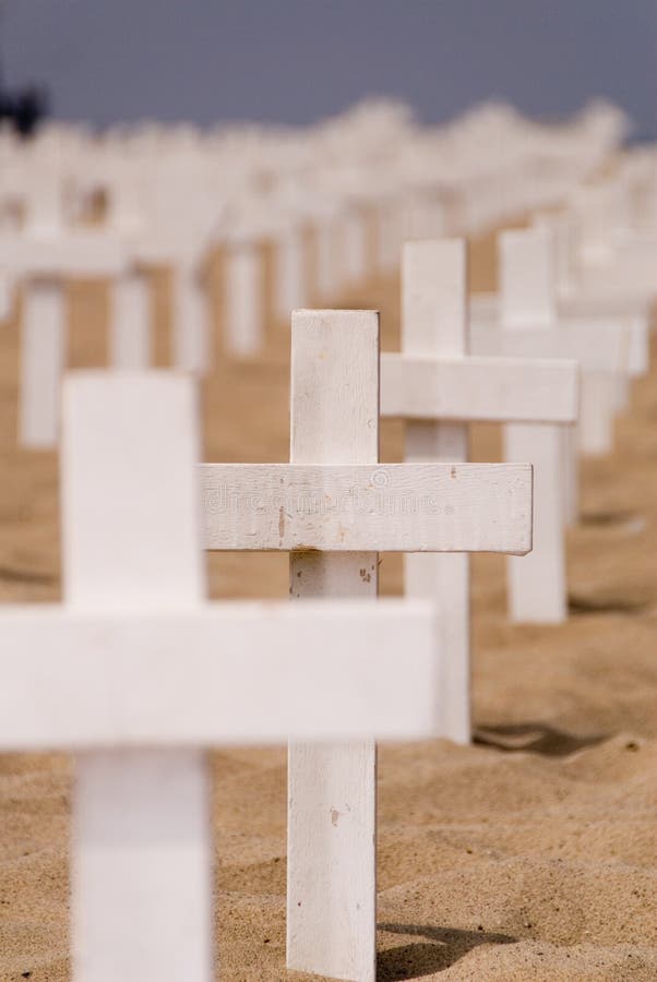 Row Of Crosses Picture. Image: 2607601