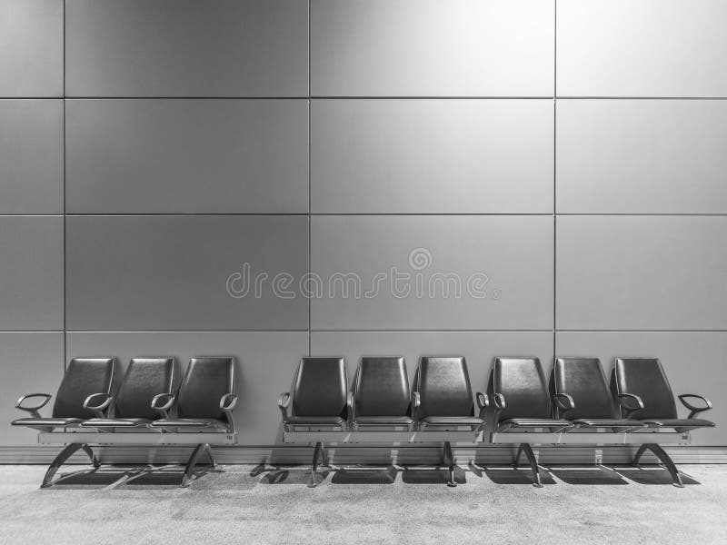 Row of empty seat or bench stock image. Image of place - 191799129