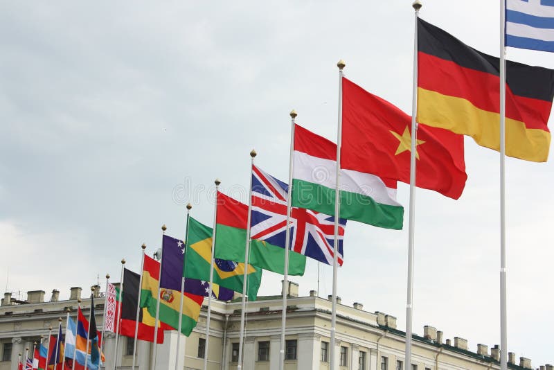 Row of flags stock photo. Image of countries, england - 56343148