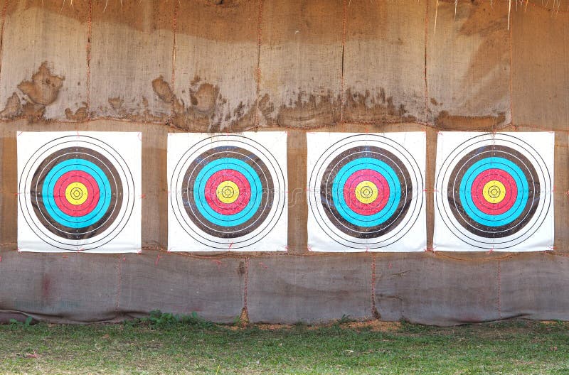 Archery targets stock photo. Image of sport, target, concentric - 9711736