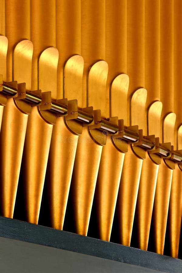 Pipe organ pipes stock image. Image of resonance, classical - 1143279