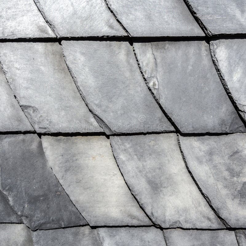 Grey Roof Tiles Background Pattern Stock Photo - Image of shingles ...