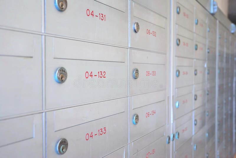 Row Of Letter Boxes Picture. Image: 14148546