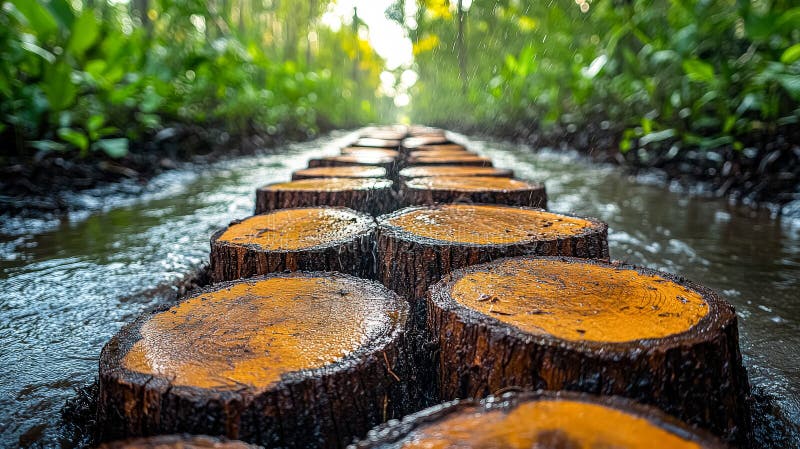 Row Logs Sitting River Stock Photos - Free & Royalty-Free Stock Photos ...