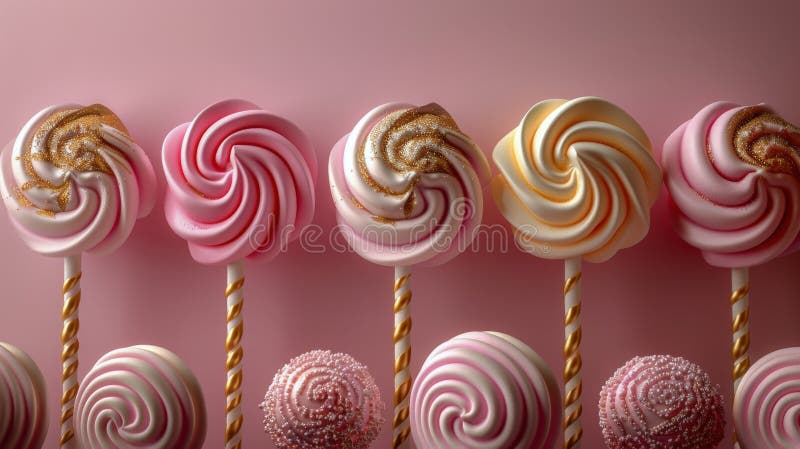 Row of Lollipops Stack stock image. Image of sweet, temptation - 320500777
