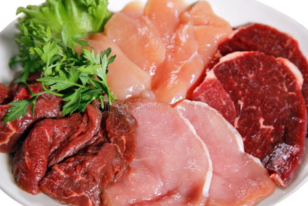 Row meat stock image. Image of fresh, uncooked, piece - 20249971