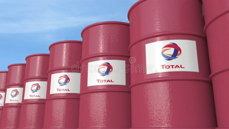 TOTAL Logo in the Modern Server Room, Editorial 3D Rendering Editorial ...