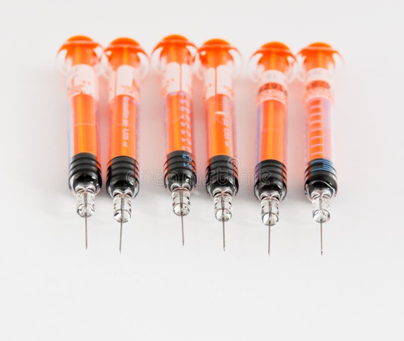 Row of Needles stock image. Image of still, science, aligned - 9704925