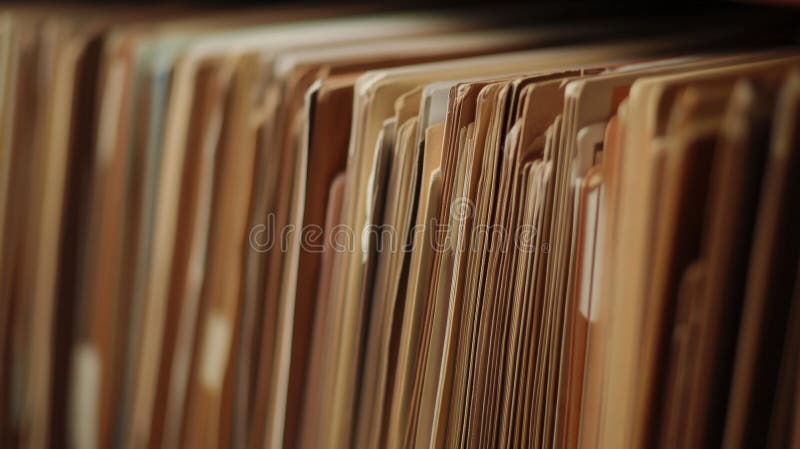 Organized Filing System, with Files and Documents Sorted by Category or ...