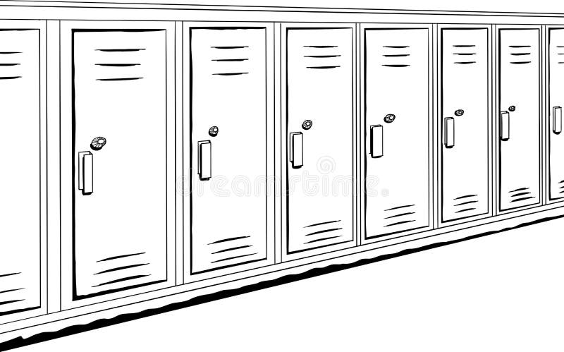 Outline Lockers Stock Illustrations – 799 Outline Lockers Stock ...