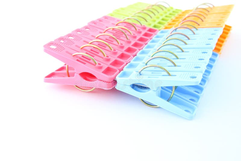 Row of Peg Package Focus Near Stock Photo - Image of package, green ...