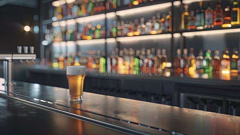 A Row of Polished Chrome Beer Taps are Mounted on a White Tiled Wall in ...