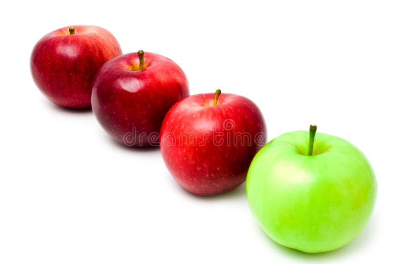 Red, Green and Yellow Apples Stock Photo - Image of agriculture, fruit: 40612492
