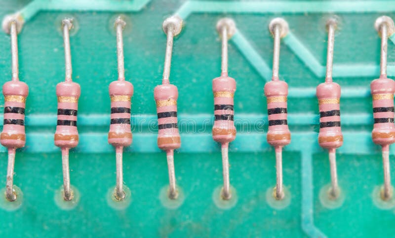 Circuit board diodes stock photo. Image of electricity - 114444950
