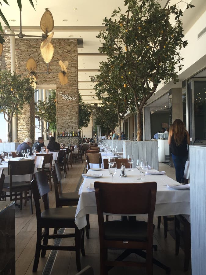 Row of restaurants editorial image. Image of tables, chairs - 66826810