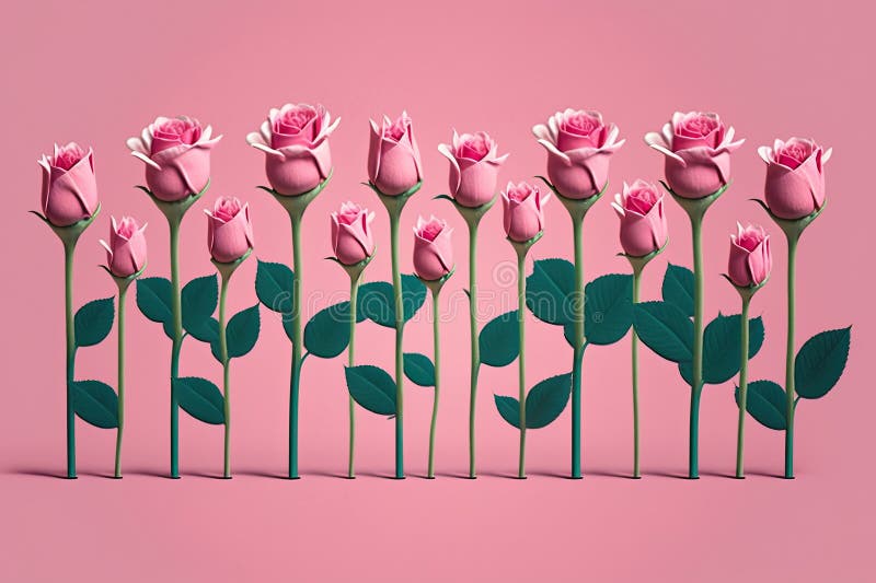 Row Roses Stock Illustrations – 239 Row Roses Stock Illustrations ...
