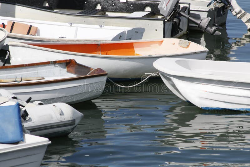 Row Row Rowboats stock image. Image of draw, water, docked - 82015049