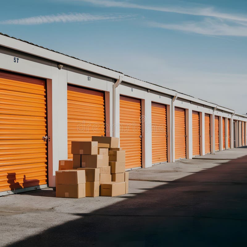 Orange doors stock image. Image of knob, handle, open - 10018901