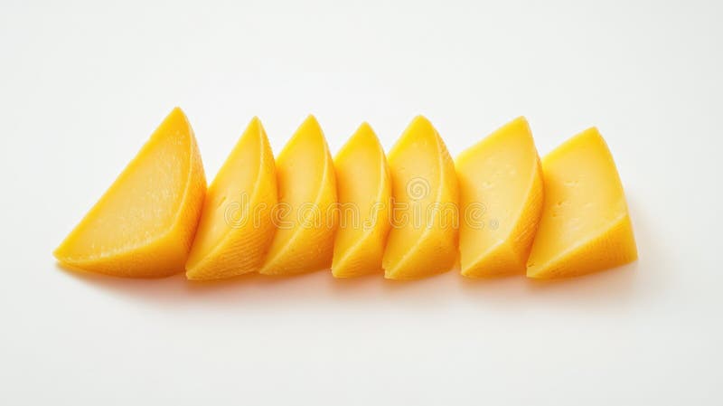 Row Six Slices Yellow Fruit Stock Photos - Free & Royalty-Free Stock ...