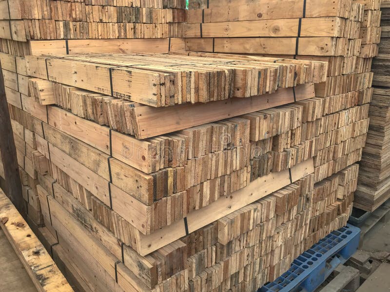 Stack of Wood in Storage Warehouse Stock Image - Image of economy ...