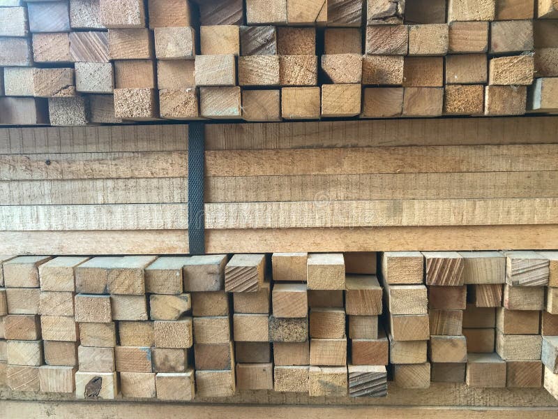 Stack of Wood in Storage Warehouse Stock Photo - Image of nature ...