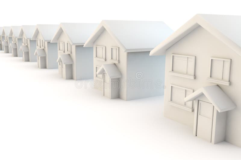 Houses Row Stock Illustrations – 3,705 Houses Row Stock Illustrations ...