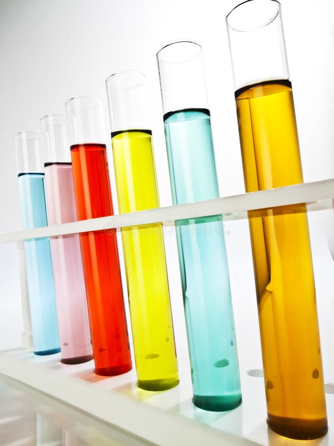 Row of test tubes stock image. Image of biotechnology - 17031907