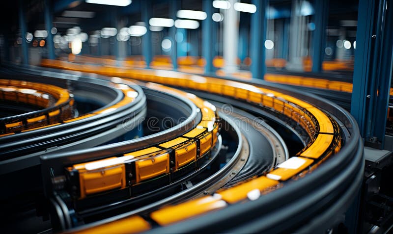 Row of Train Tracks at Train Station Stock Image - Image of junction ...