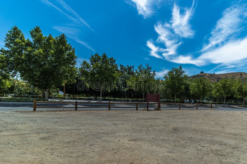 Row of trees stock image. Image of nature, lawn, horizontal - 93817639