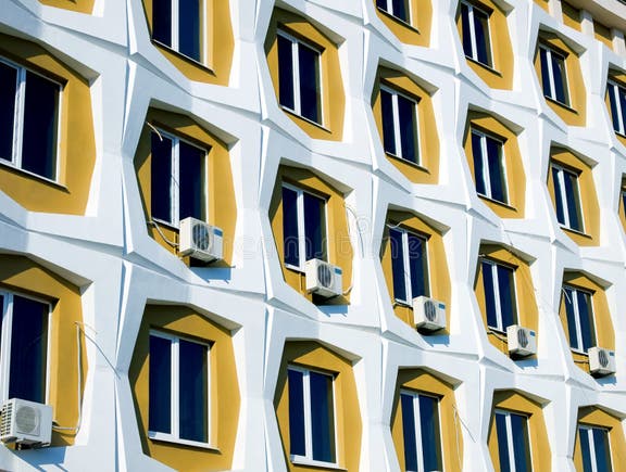 Row of windows stock image. Image of coloured, front, condition - 7278157
