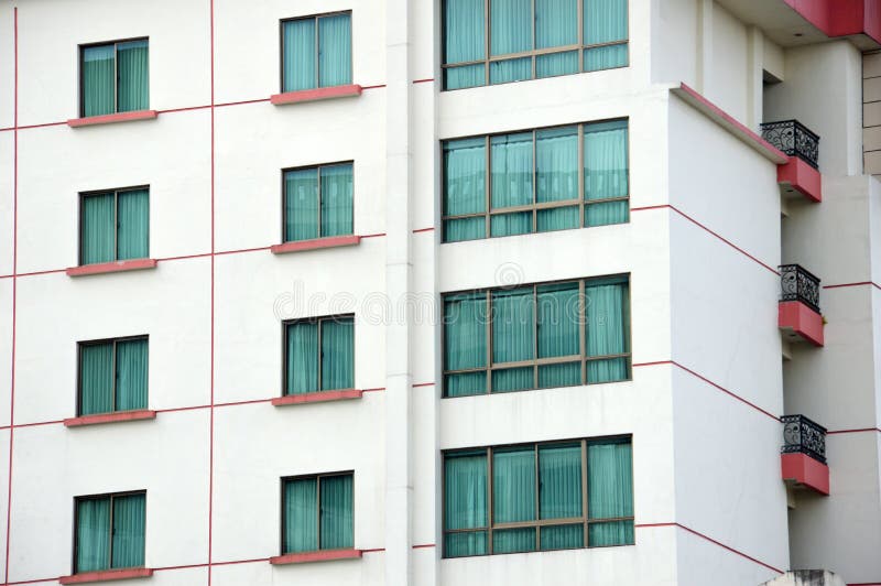 Row of windows stock photo. Image of concrete, light - 34440834