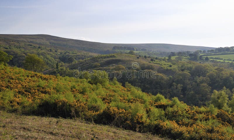 Rowbarrows & Dunkery Hill Stock Photo - Image of spring, nature: 43747040