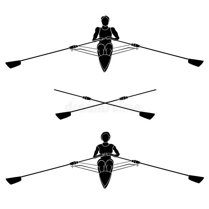 Rowing Clip Art
