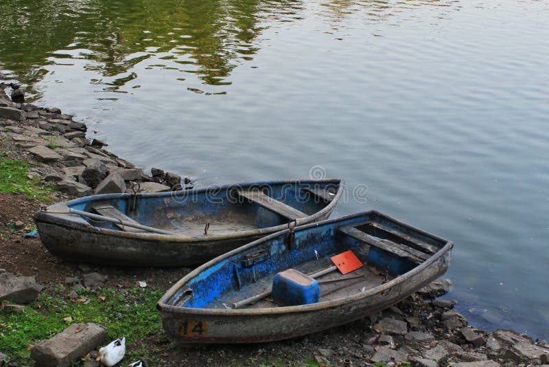 Rowing Boats at Lake in Thane Maharashtra India Stock Image - Image of ...