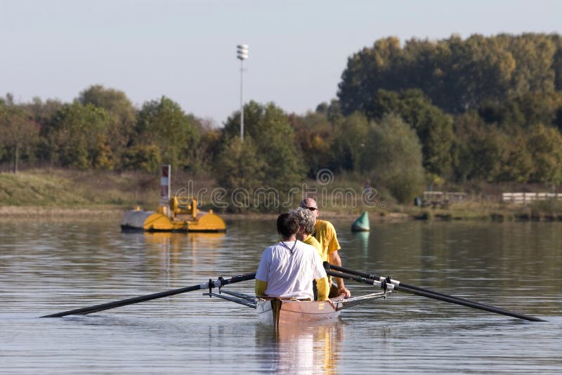 Rowing a canoe editorial image. Image of boat, human - 44113095