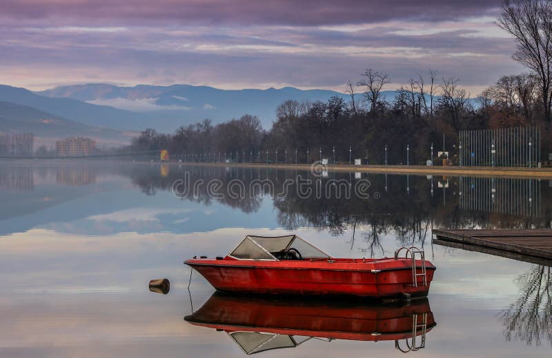 Rowing channel Plovdiv stock image. Image of landscape - 48192961