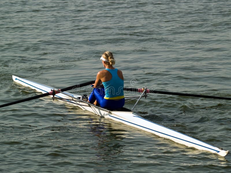 Close Up Women S Rowing Team Stock Image - Image of activity, female ...