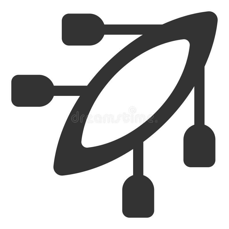 Rowing Icon. Flat Style Vector Illustration Isolated on White ...