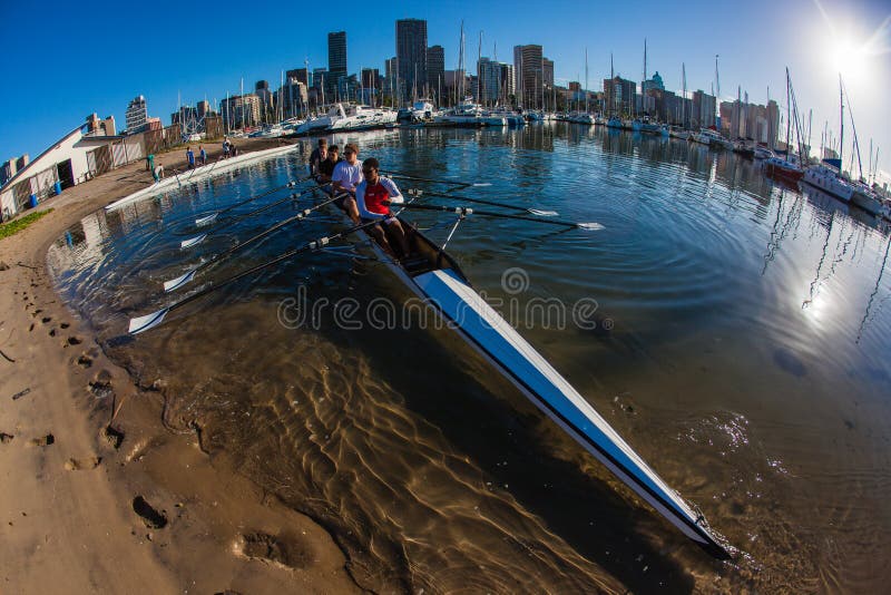 Rowing Regatta Fours Water Practice Editorial Photo - Image of boats ...