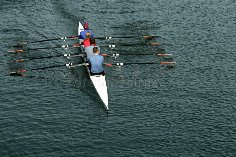 Rowing Team stock photo. Image of outside, water, floating - 2414482