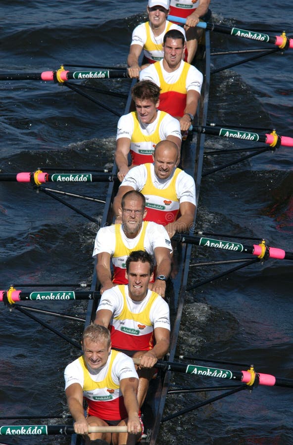 Rowing Team editorial stock image. Image of crew, intense - 27216339