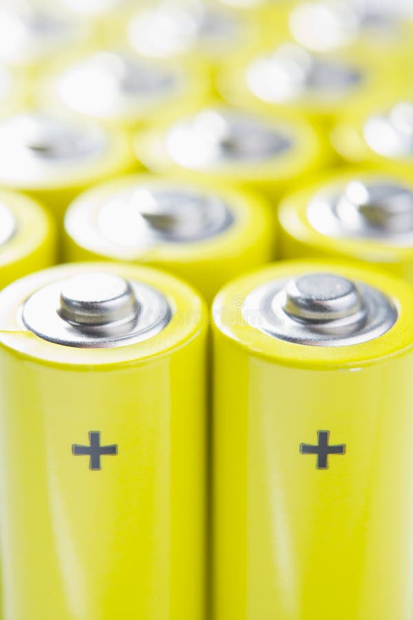 Rows of Batteries stock photo. Image of group, battery - 7756244
