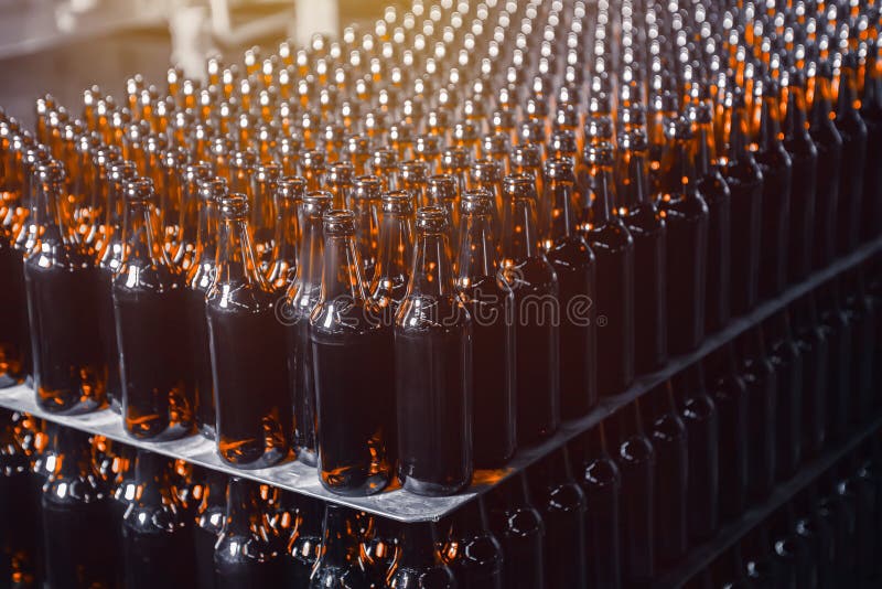 Rows of Beer Cans in the Store of the Shop Stock Photo - Image of ...