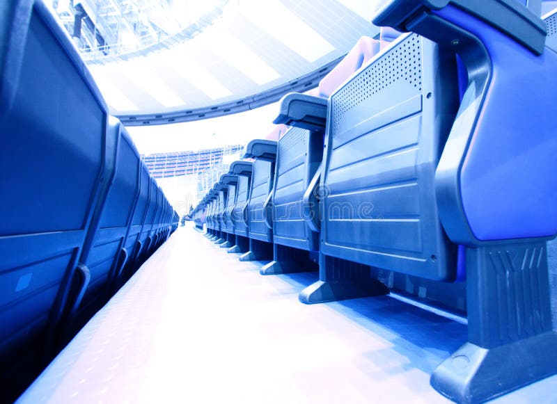 Rows of chairs stock photo. Image of interior, color - 12762016