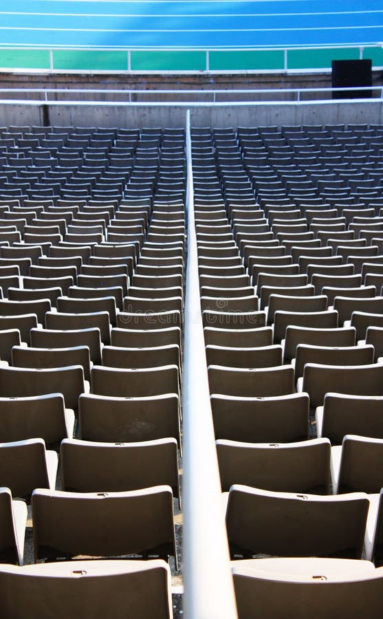Rows of chairs stock photo. Image of track, chairs, rows - 22121876